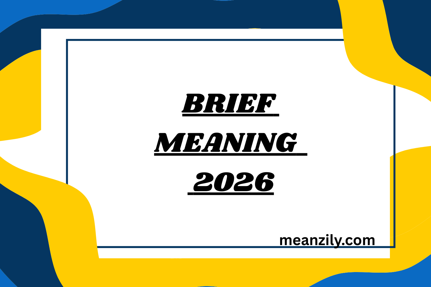 Brief Meaning Explained Truth Behind Short Communication 2026