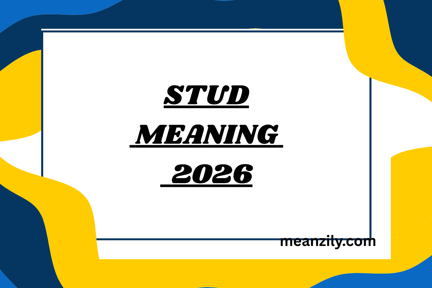 Stud Meaning Slang Hidden Truths You Should Know 2026