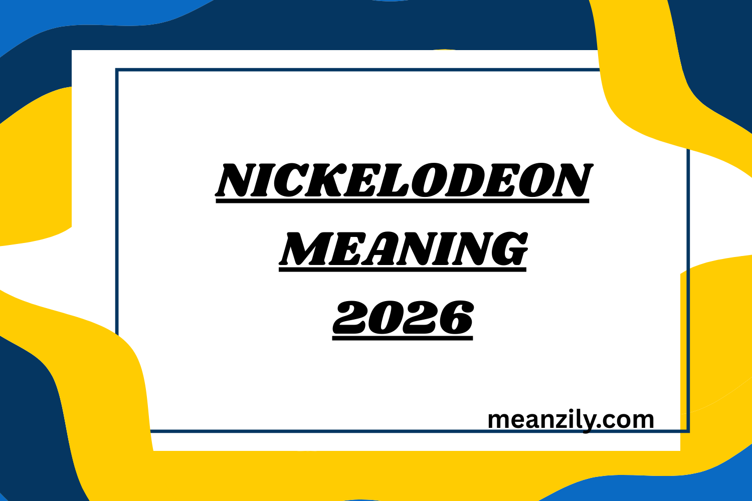 Nickelodeon Meaning in Latin Hidden Truths Revealed 2026