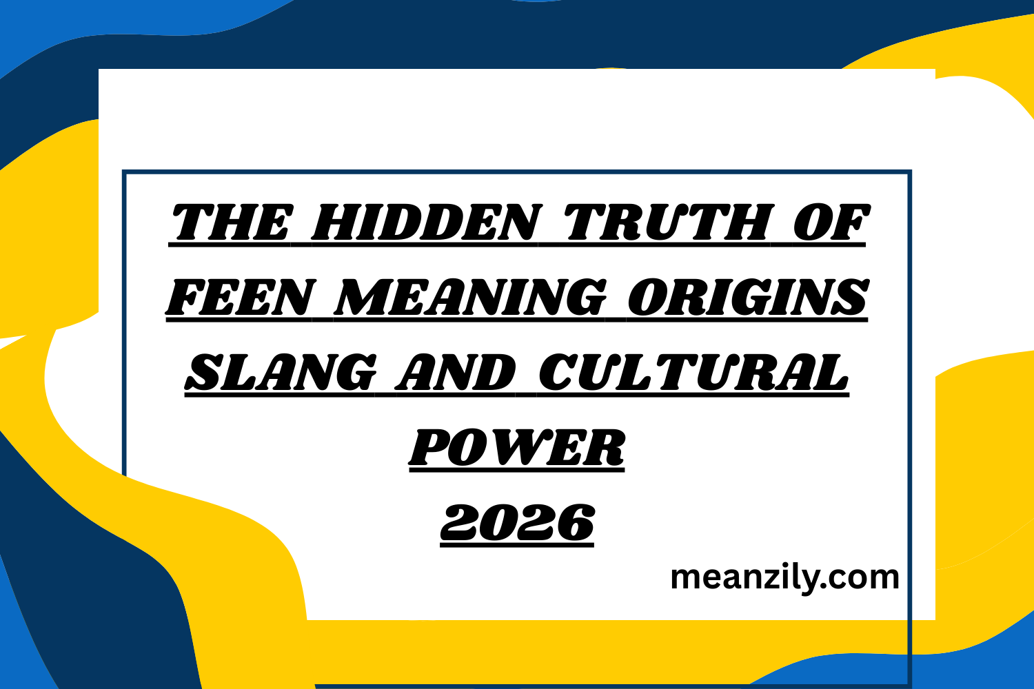 The Hidden Truth of Feen Meaning Origins Slang and Cultural Power 2026