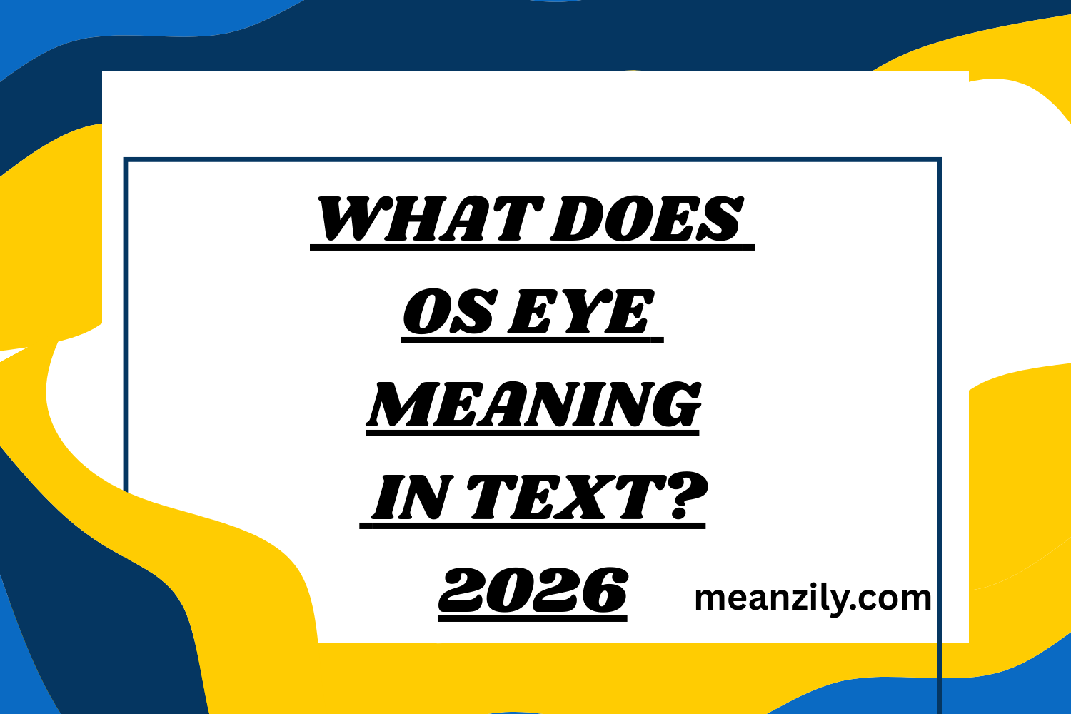 What Does OS Eye Meaning in Text? Slang Guide with Examples & Replies ...